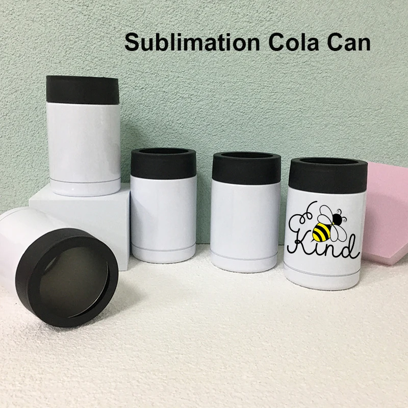 Sublimation Cola Can 12oz Stainless Steel Insulated Tumbler Coke Keeper ...