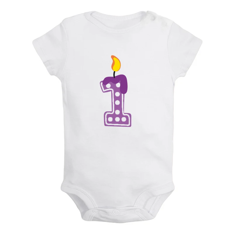 I-m-1-Year-Old-Cartoon-Cute-1st-Birthday-Candle-Printed-Newborn-Baby ...