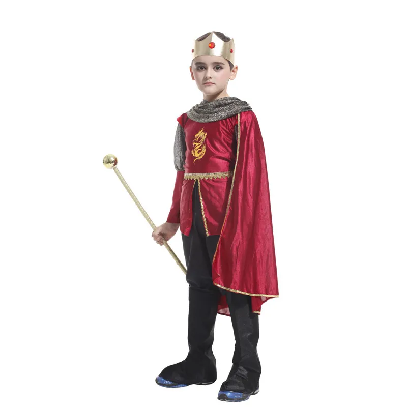 Halloween King Prince Cosplay Costume For Kids - AllCosplay.com