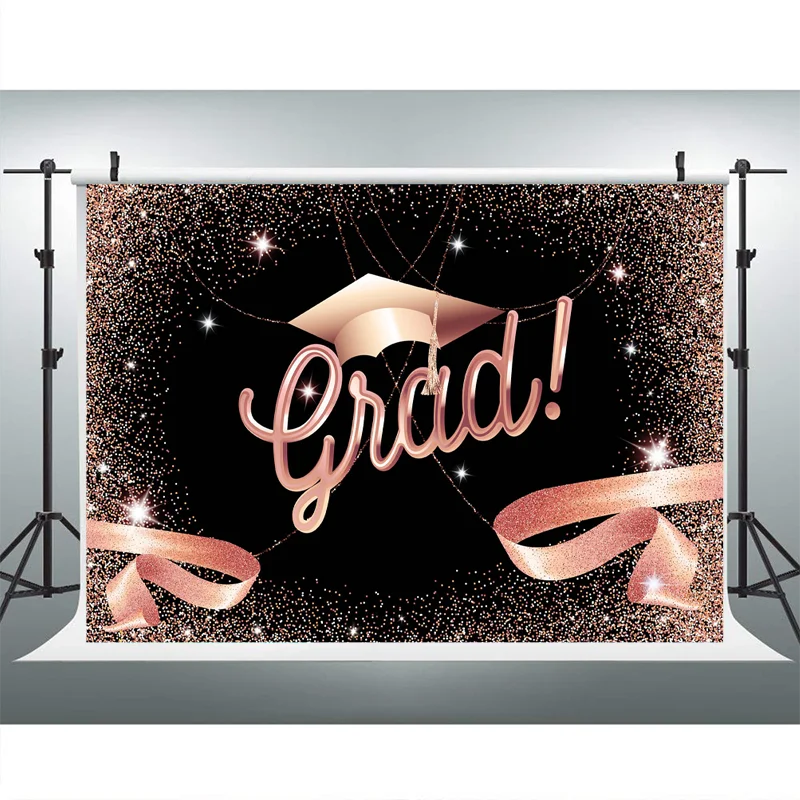 Pink Graduation Logo