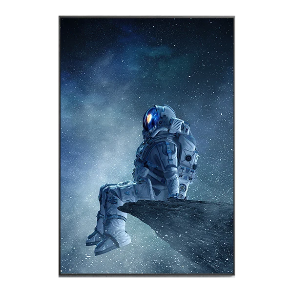 Lonely Astronaut Sitting