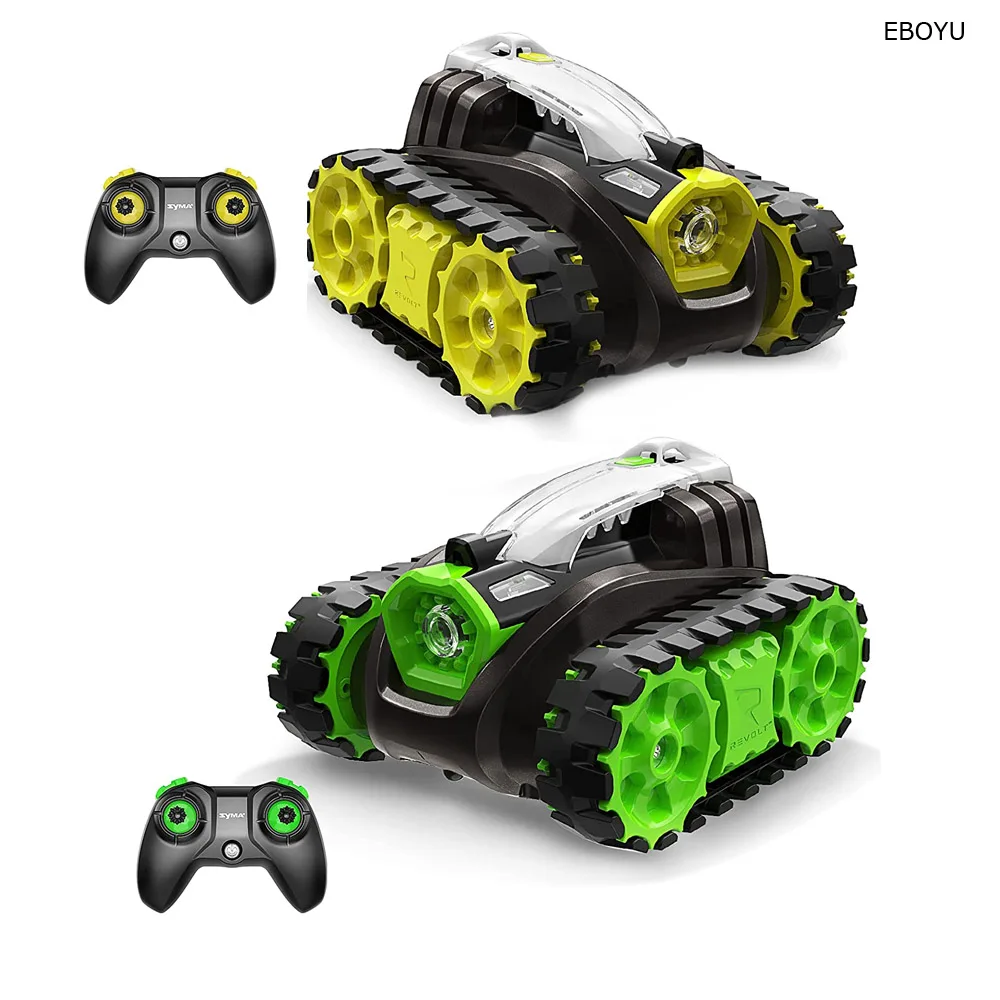 EBOYU 2 set Syma TG1004 RC Tank with Realistic Sounds and Lights Remote ...