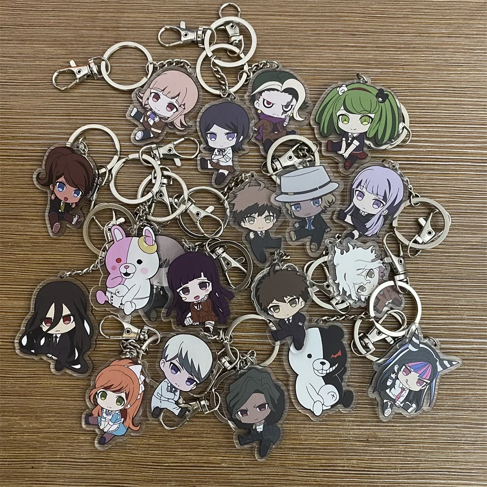 Trigger-Happy-monokuma-Naegi-Makoto-Kirigiri-Kyouko-Maizono-Monomi-Key ...