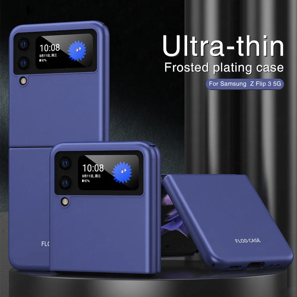 For Samsung Galaxy Z Flip 3 Case Skin Feel Matte Phone Cover Samung ...