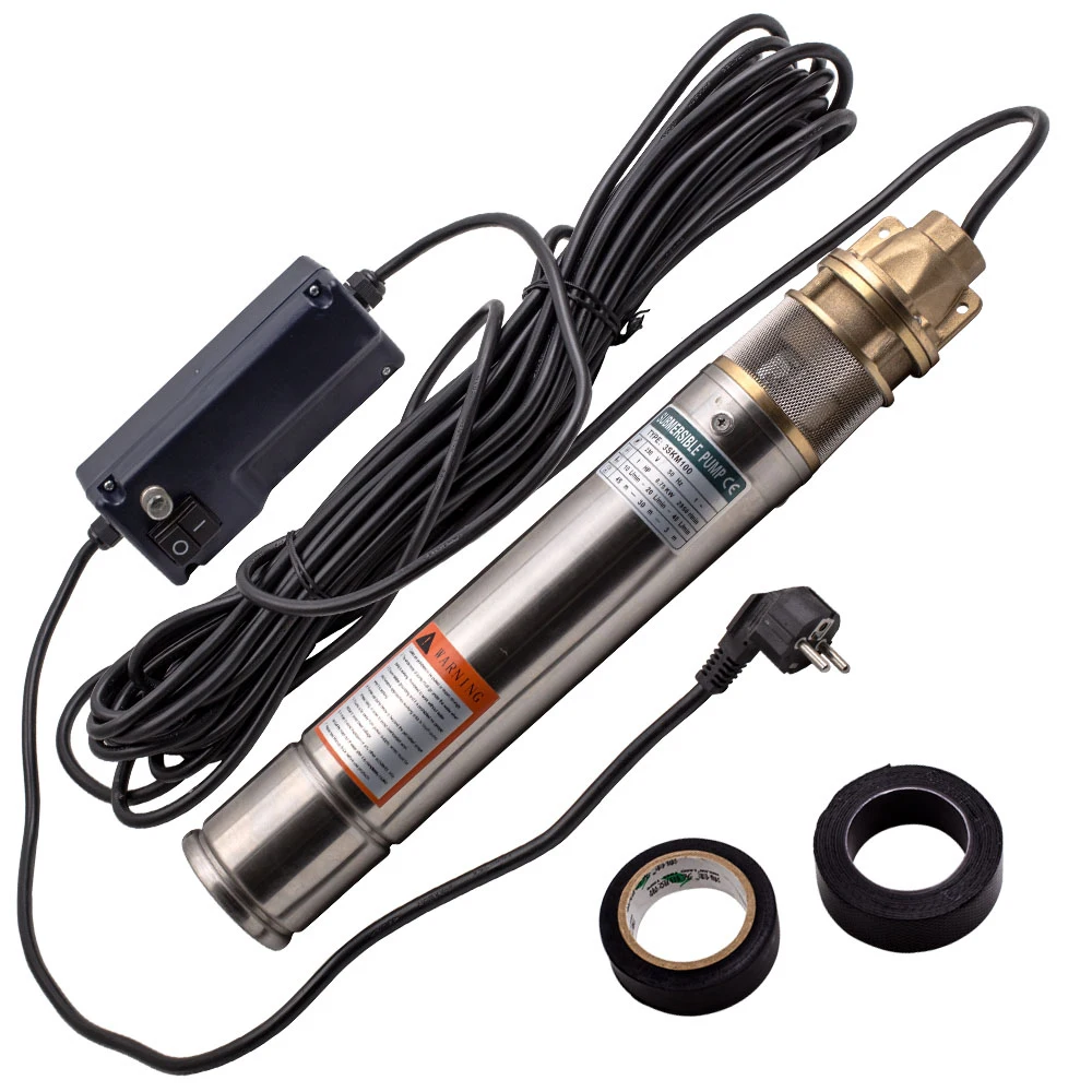 4 Deep Well Submersible Borehole Pump 4,000L/H 550W Heavy, 54% OFF