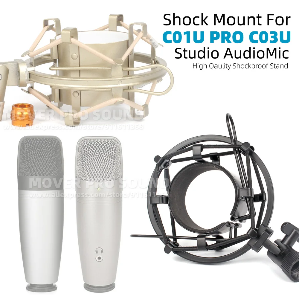 Suspension-Microphone-Stand-Holder-Shockproof-Clip-For-SAMSON-CO1-CO1U ...