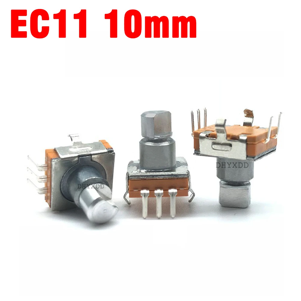 자동차 볼륨 코드 전위차계 EC11 인코더 스위치, 30 위치 15 펄스 축 길이 10mm, 20 개| | - AliExpress