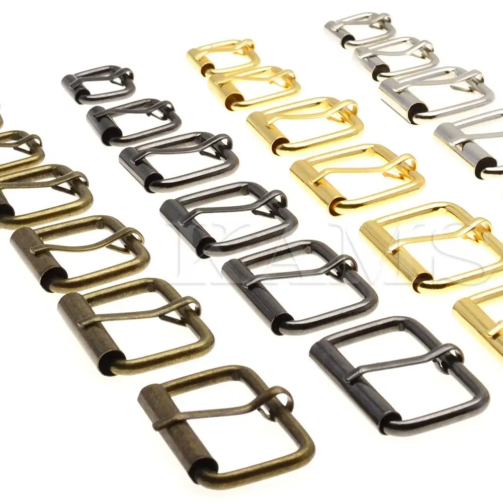 1pcs/pack Metal Wire Formed Half Single Roller Belt Buckles for Hand ...