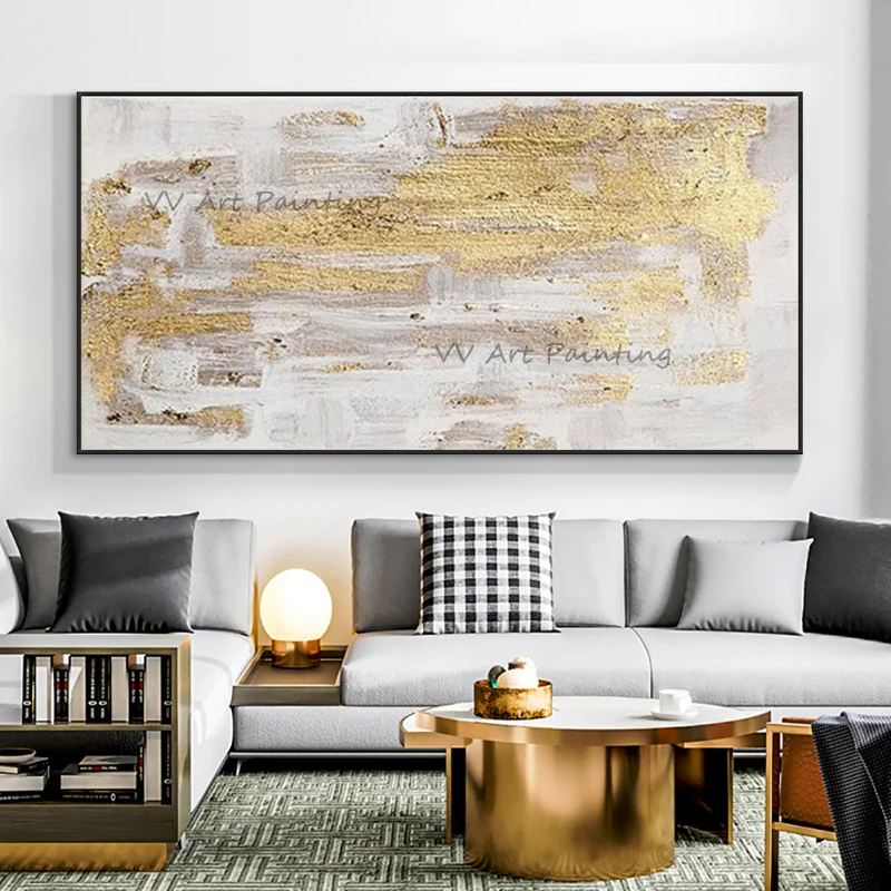 Hand-Made-Modern-Abstract-Oil-Painting-On-Canvas-Large-Pop-Art-Wall ...