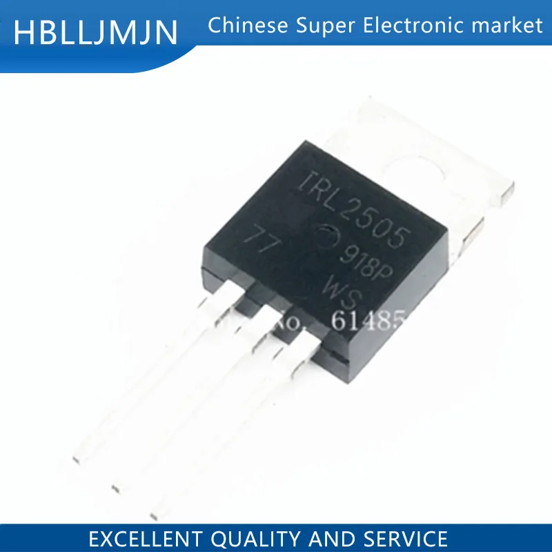 10pcs Irl2505pbf To-220 Irl2505 To220 New Mos Fet Transistor ...