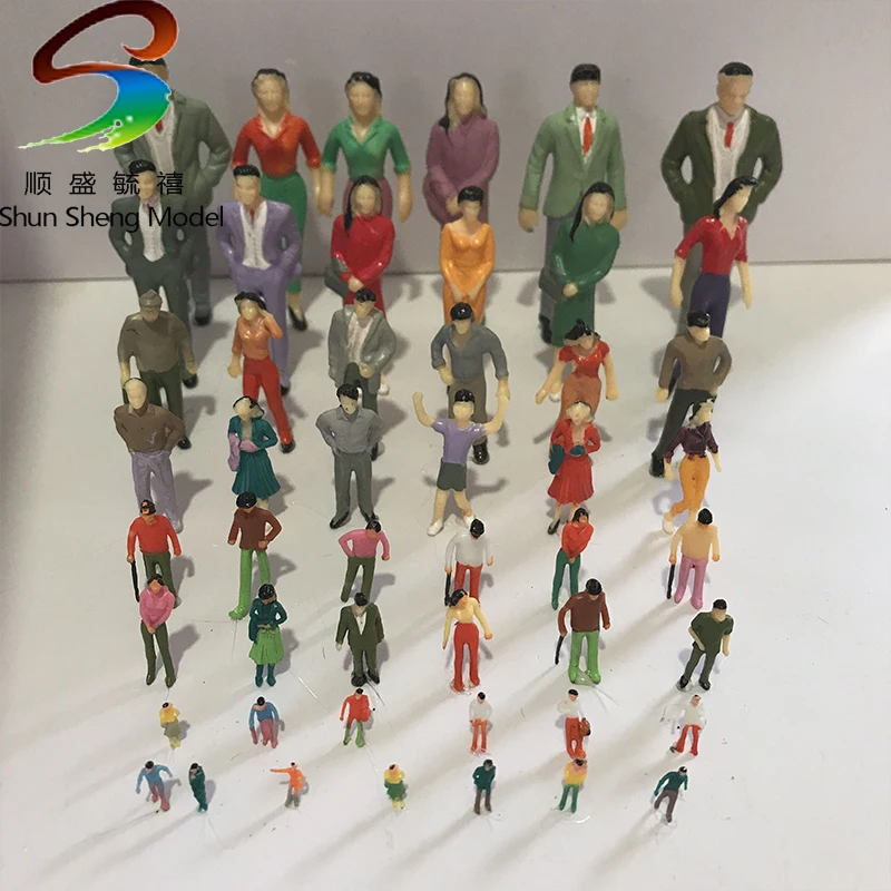 Scale-1-25Railroad-People-Figure-Painted-Train-Model-Figure-Model ...