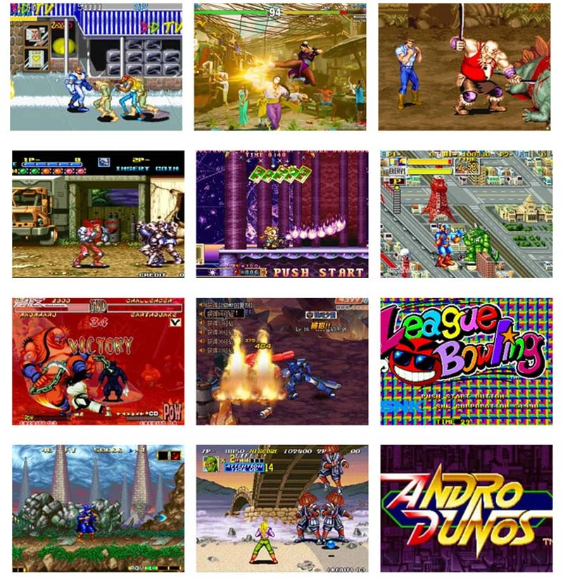 Generic Retro Game Player 4.3 Inch Screen 8GB Dual Open Source System ...