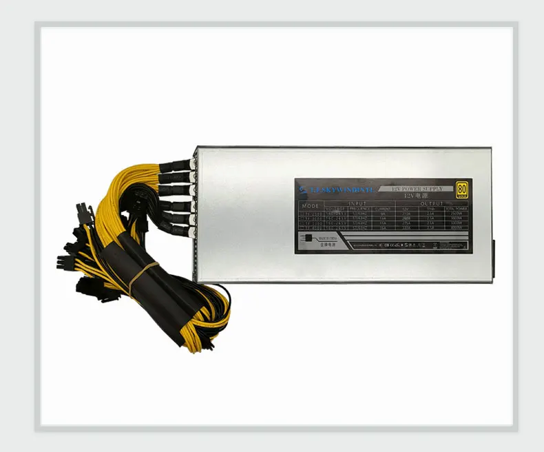 3000W asic psu 3300W Bitmain power supply For antminer s9 Miner ETH ...