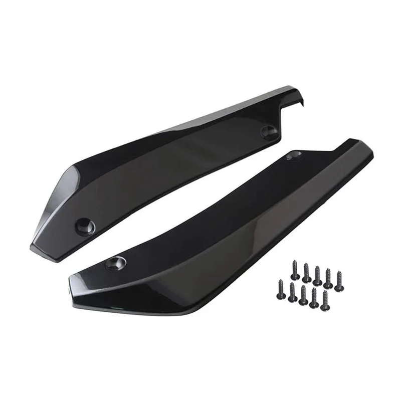Universal Car Rear Bumper Lip Angle Splitters Diffuser Decorative ...
