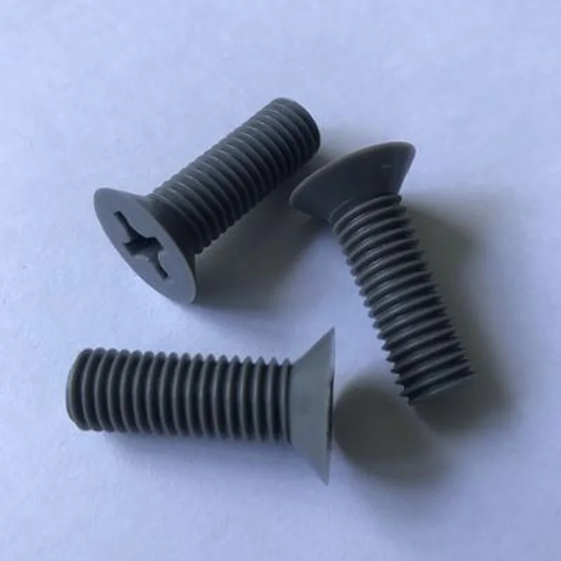 M4-M5-M6-Phillips-Screw-PVC-Countersunk-head-Bolts-Insulation-Flat-head ...