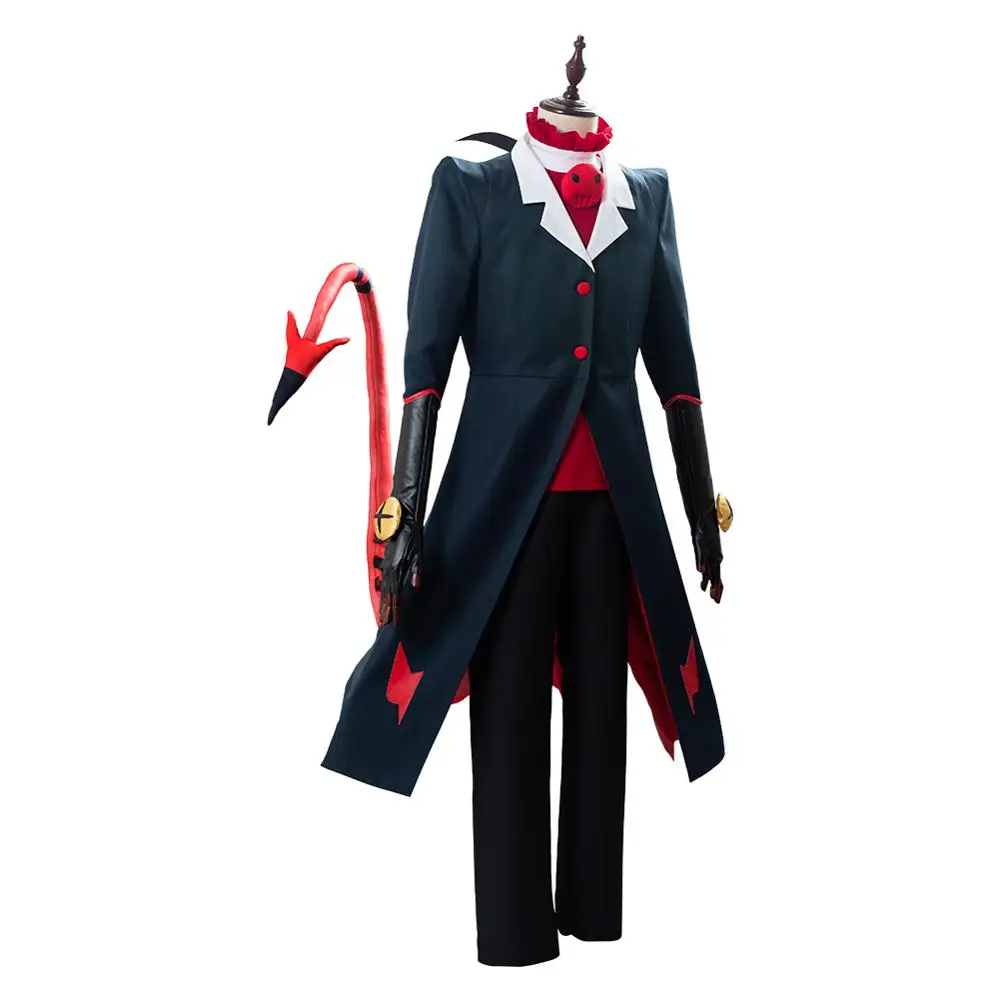 Movie & TV Hazbin Hotel Helluva Boss Blitzo Outfit Cosplay Costume Full ...