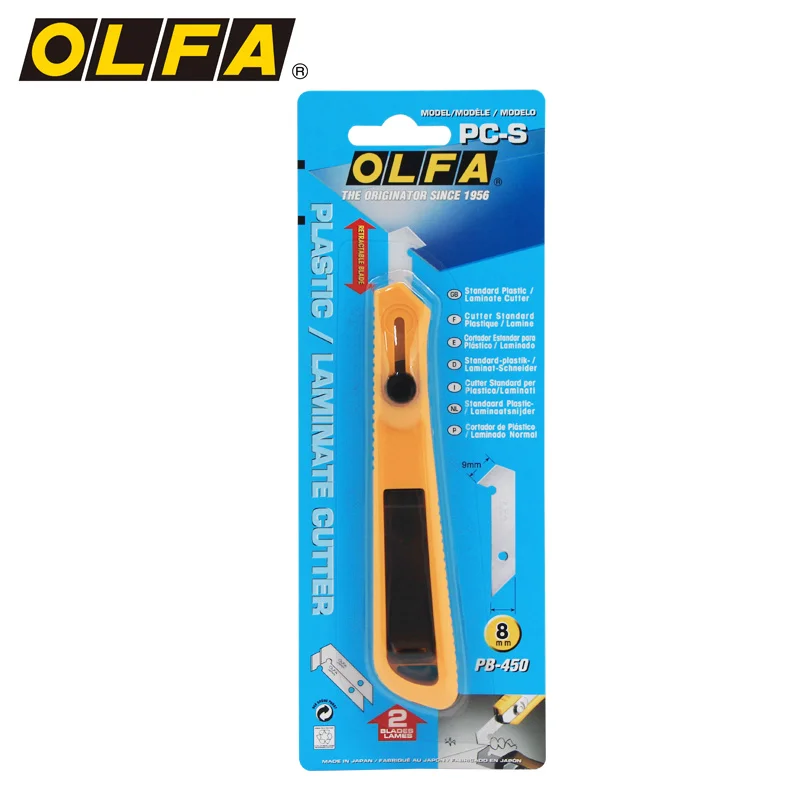OLFA small acrylic hook knife plastic sheet cutting knife built in ...