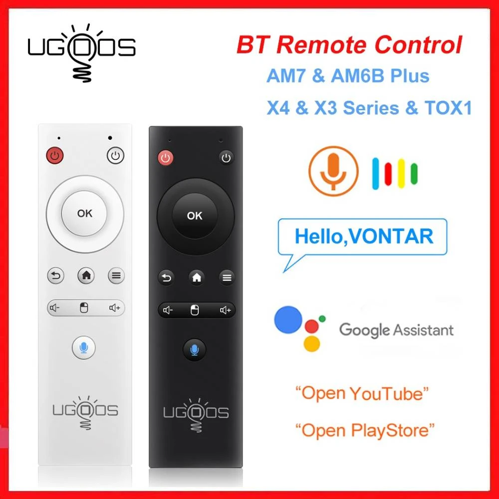Original Ugoos Bt Voice Remote Control With Gyroscope Replacement For ...