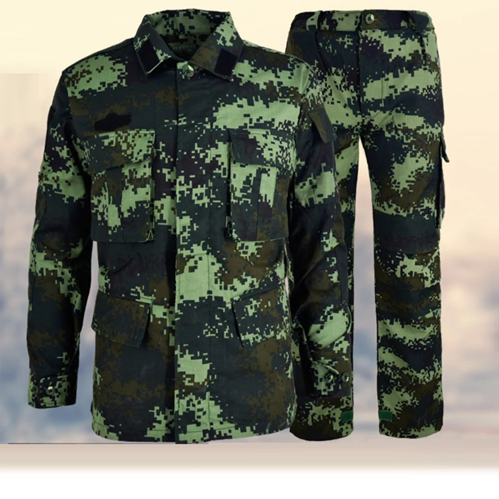 Military Winter Camouflage Army Fan Training Work Clothes Suit Ww2 ...