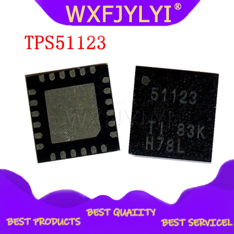 5 pçs/lote TPS51123 51123 TPS51123RGER QFN 24 original novo|p p|laptop ...