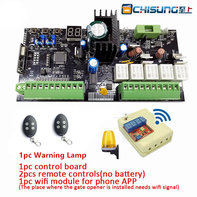 12V-24V-DC-Swing-Gate-Opener-Motor-Control-Unit-PCB-Controller-Circuit ...