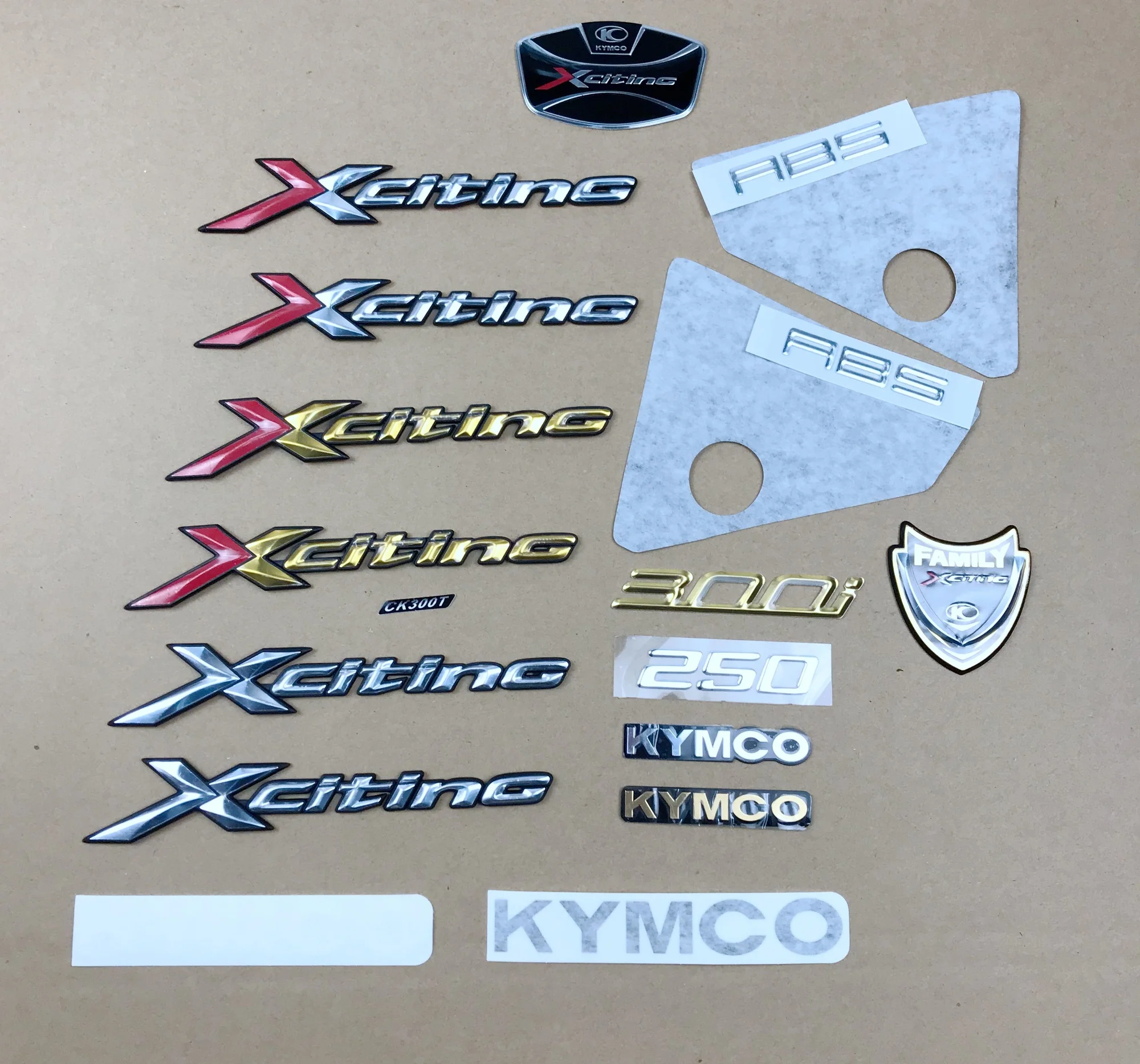 Motorcycle Full Car Decal Sticker for Kymco Xciting 250i 300i Abs ...