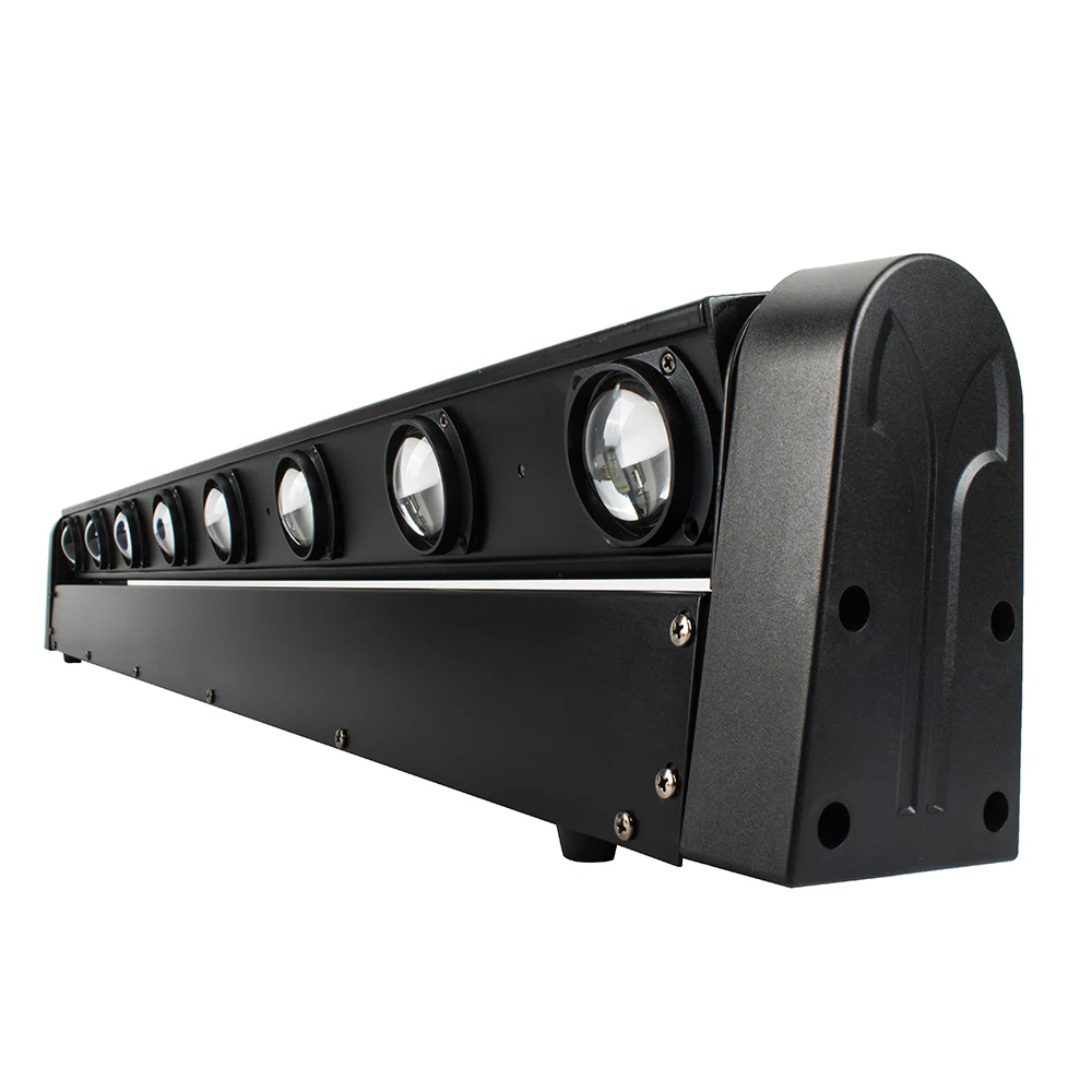 SHEHDS 8x12W RGBW Multicolor LED Bar Beam Moving Head Light With Flight ...