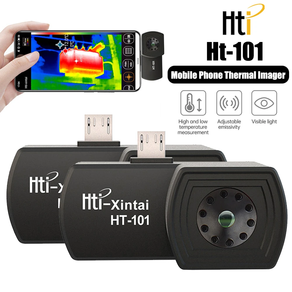 HTI Thermal Camera HT 201/202/203 Infrared Thermal Imager for Phone ...