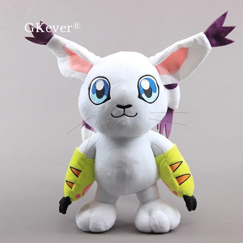 Anime Cartoon Toys Digimon Adventure Tailmon Plush Toy Soft Stuffed ...