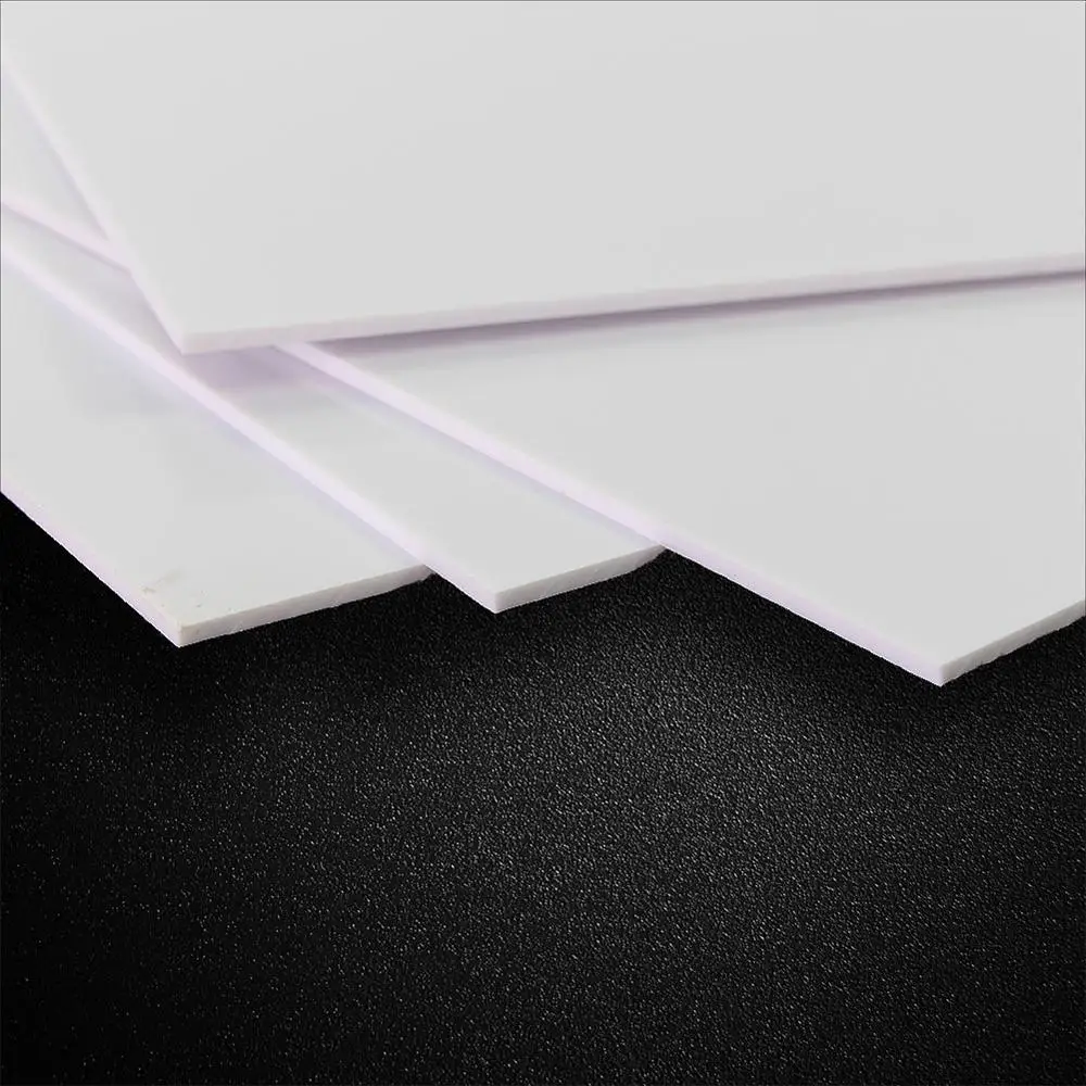 4pcs-2mm-Thick-200mm-x-250mm-ABS-Styrene-Sheets-White-Architectural ...