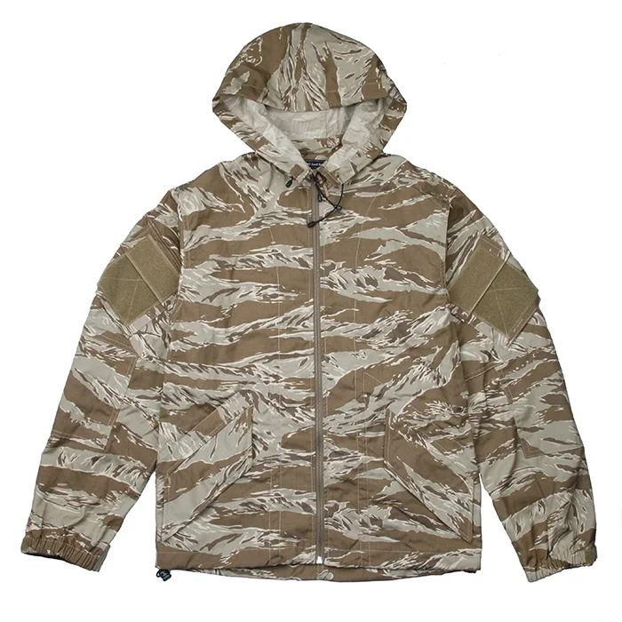 TMC Desert Tiger Stripe Hooded Jacket Outdoor Hoody Man Desert ...
