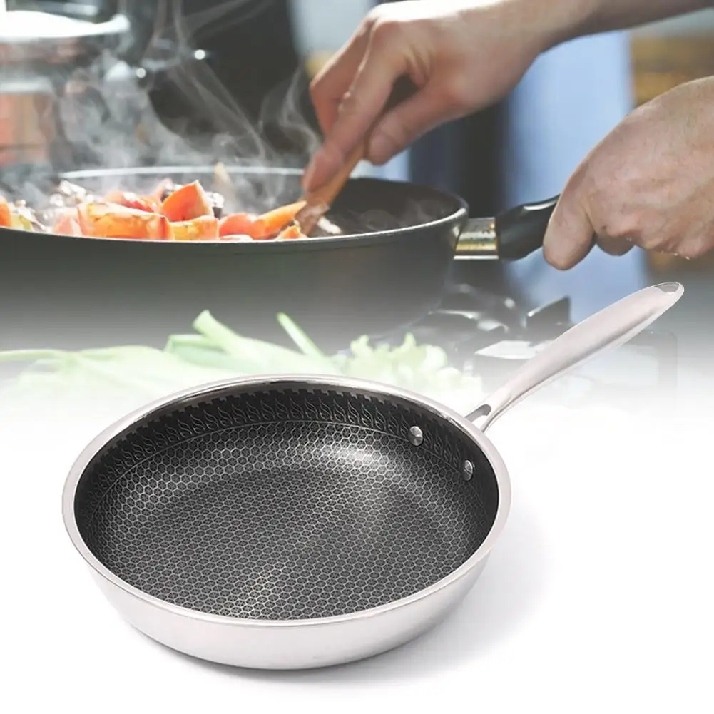 Sartén de acero inoxidable, Cocina de Inducción de Gas Universal ...