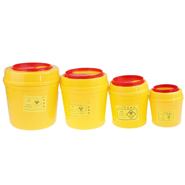 Needles Disposal Collect Box Sharps Container - FitMed