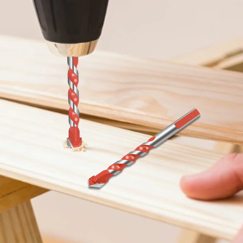 4Db 6-12 Mm Végső Fúró Bitek Multi-Anyagi Háromszög Bit Gyémántkészlet ...