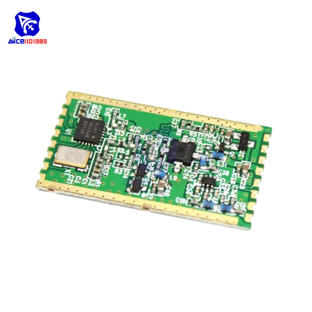 diymore FSK RFM23BP 434Mhz RF Wireless Transceiver Module High Power ...