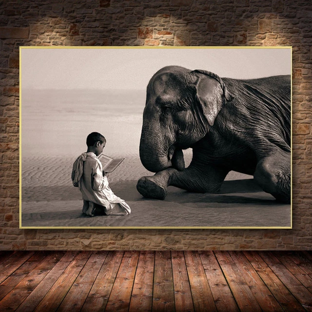 Buddhist Elephant Art