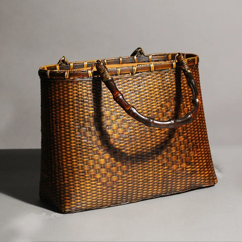 Retro-Bamboo-Woven-Bag-High-Quality-Handmade-Bamboo-Handbag-Women-Retro ...