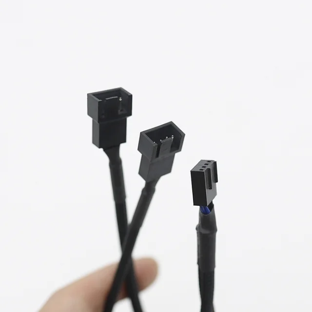 4Pin Ventilátor Pwm Cable 1-2 Alaplap 4-Tűs Nő-Pwm Hím Multi-Rajongói ...