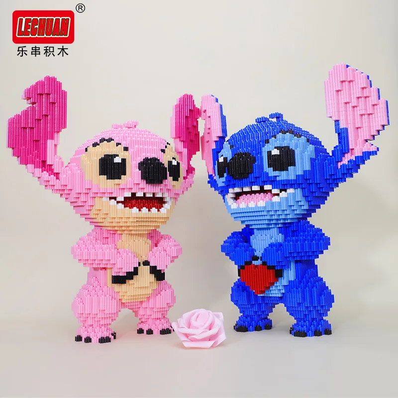 5217pcs-Magic-Blocks-Heart-Stitch-Figure-Model-Mini-Assembled-Angel ...