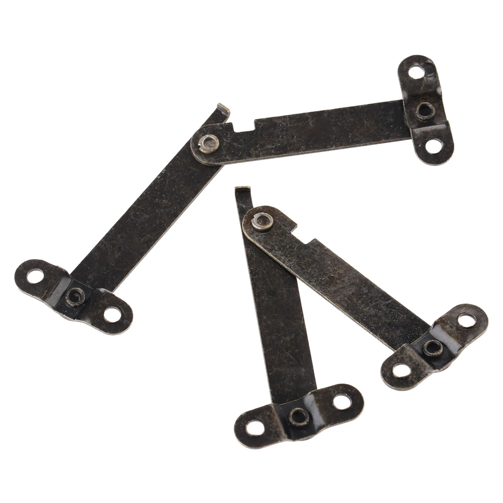 2pcs Lid Support Hinges 61*11mm Lift Up Stay Hinge Lid Brackets for ...