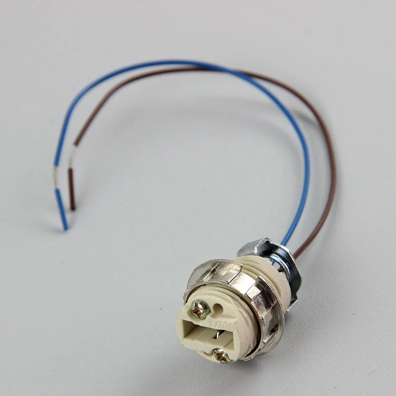 5pcs 20cm / 50cm / 100cm, High quality G9 socket Power Wire + Metal ...