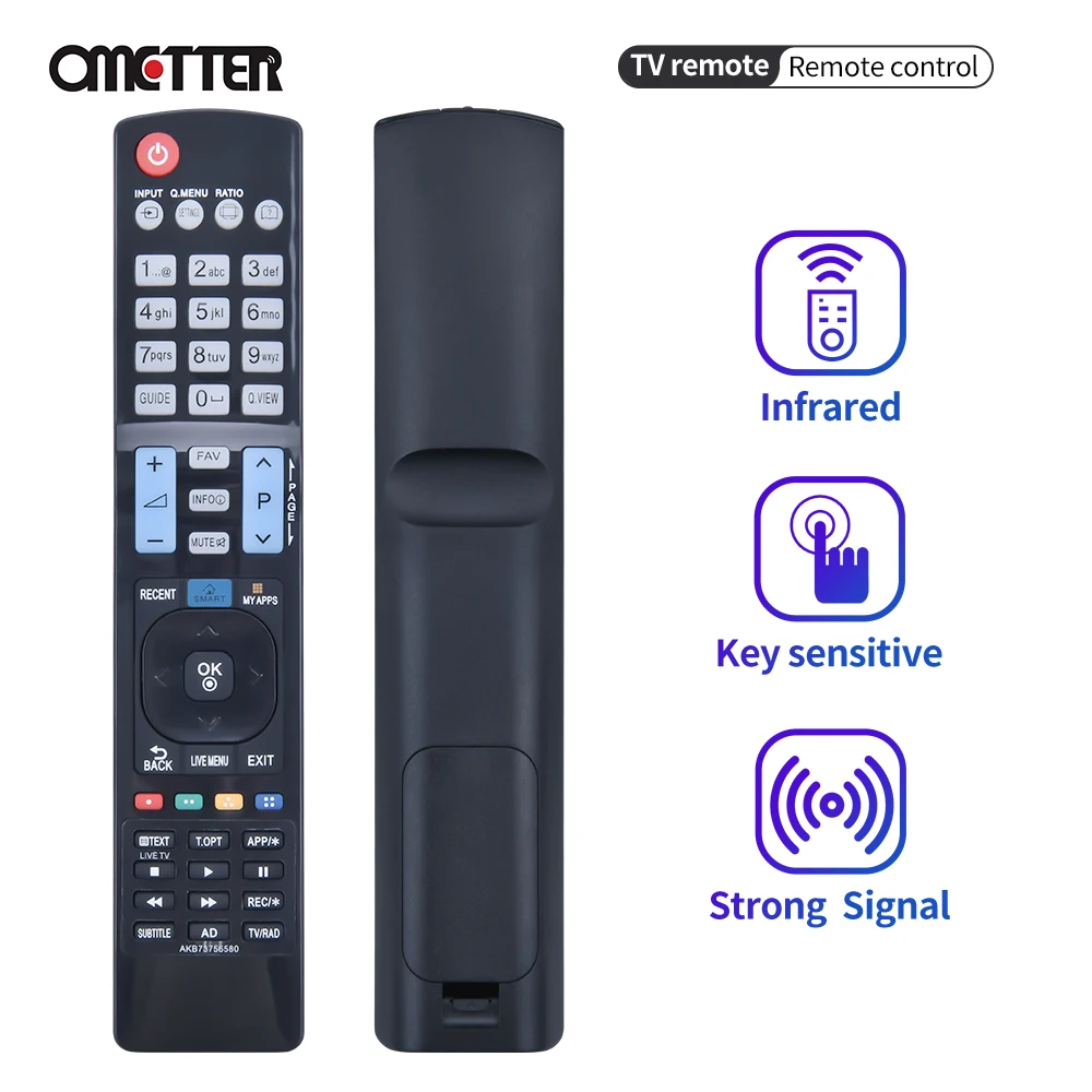 Tv Remote Lg Akb73275612 | Remote Lg Tv Akb73756580 | Control Tv Lg Rm ...