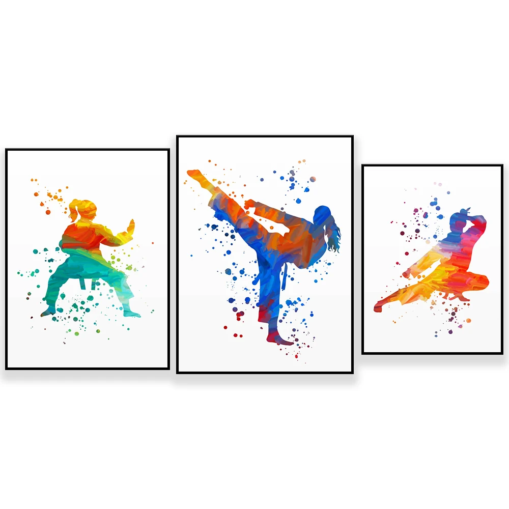 Karate Posters For Girls