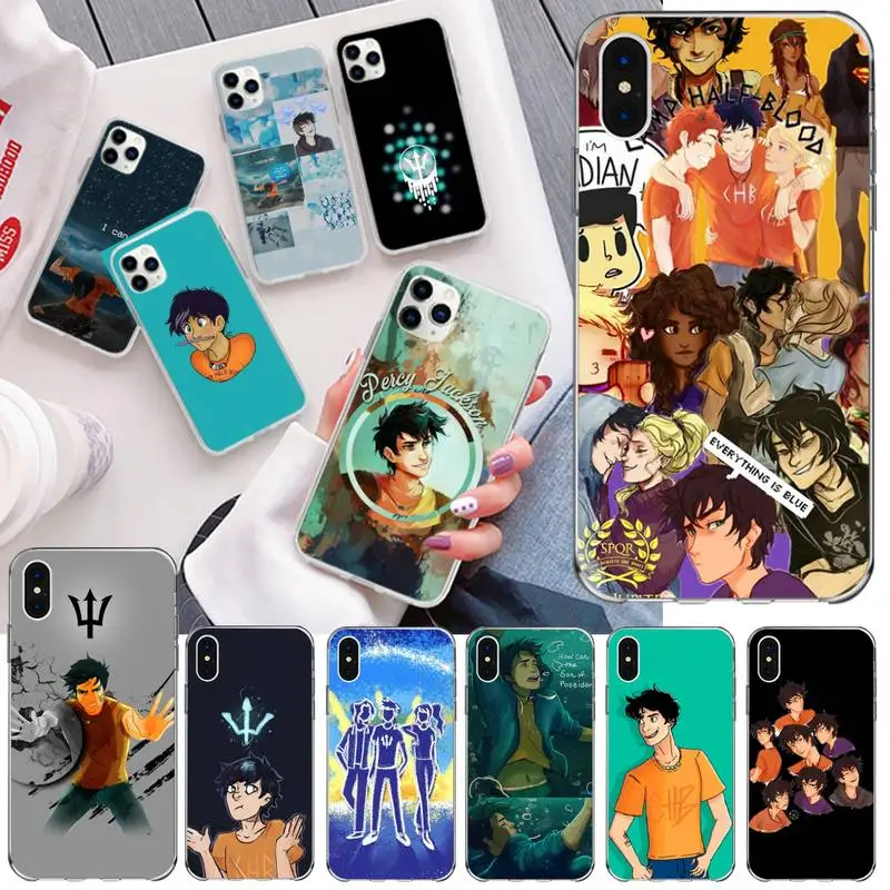 Nbdruicai Cartoon Movie Percy Jackson Custom Photo Soft Phone Case For ...