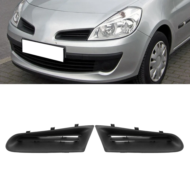 Rejilla superior del parachoques delantero, accesorio para Renault Clio ...