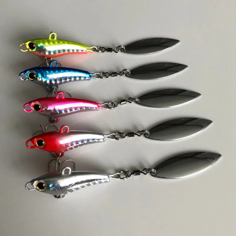 Fashion 10/15/22/35g 3D Eyes Metal Vib Blade Lure Sinking Vibration ...