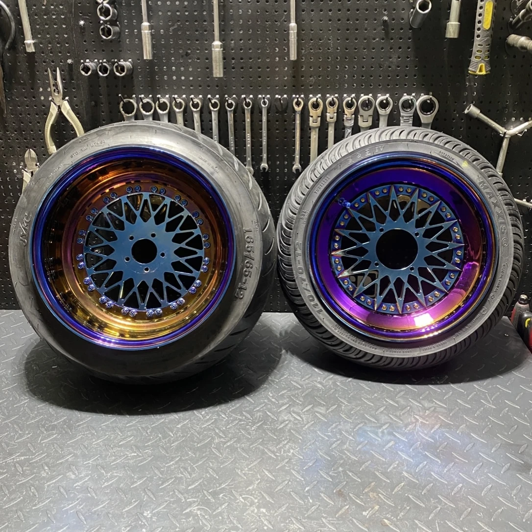 Wheels For Ruckus Gy6-150 Complete Rims With Tires By Bwsp - Wheels ...