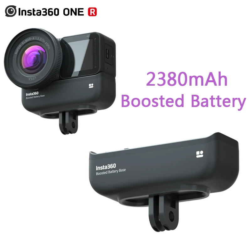100% Original Insta360 One R Boosted Battery Base 2380mah Double High ...