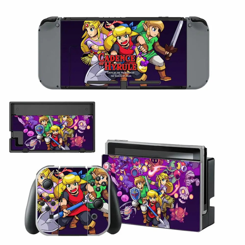 Cadence of Hyrule Skin Sticker Decal For Nintendo Switch Console and ...