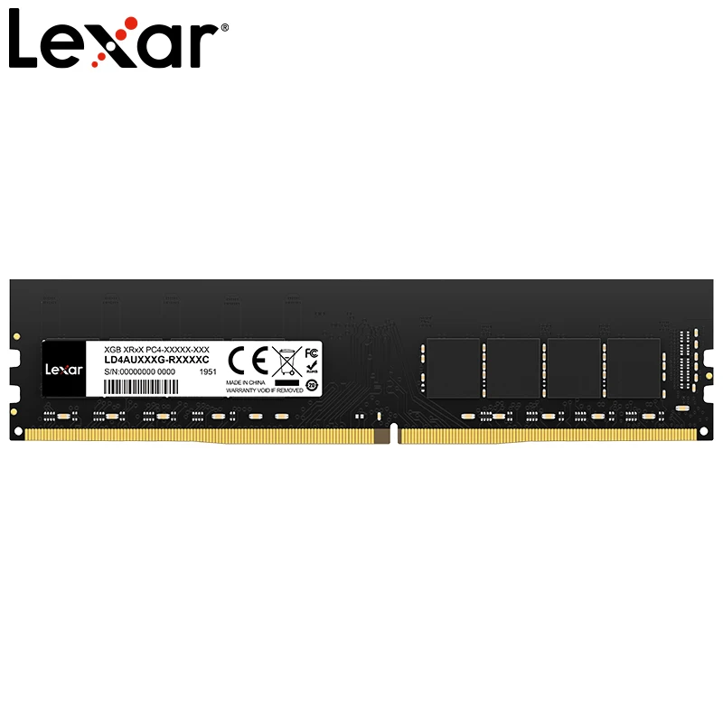 Lexar ddr4 pc4 ram 8gb 2666 3200mhz dimm desktop memory support ...